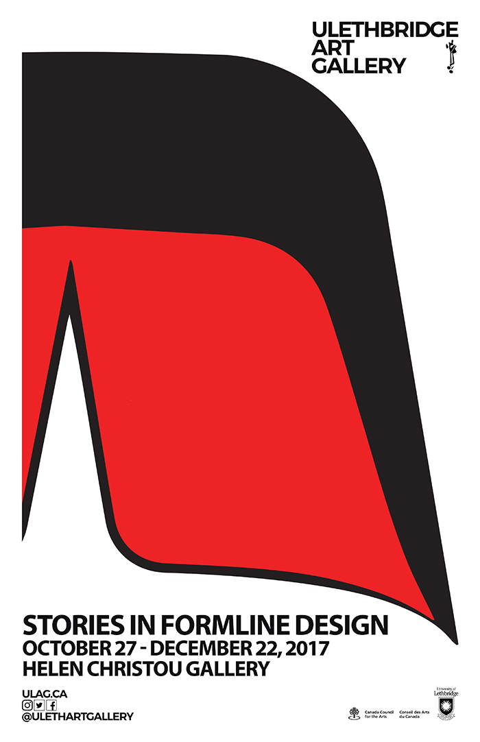 formline design – University of Lethbridge Art Gallery